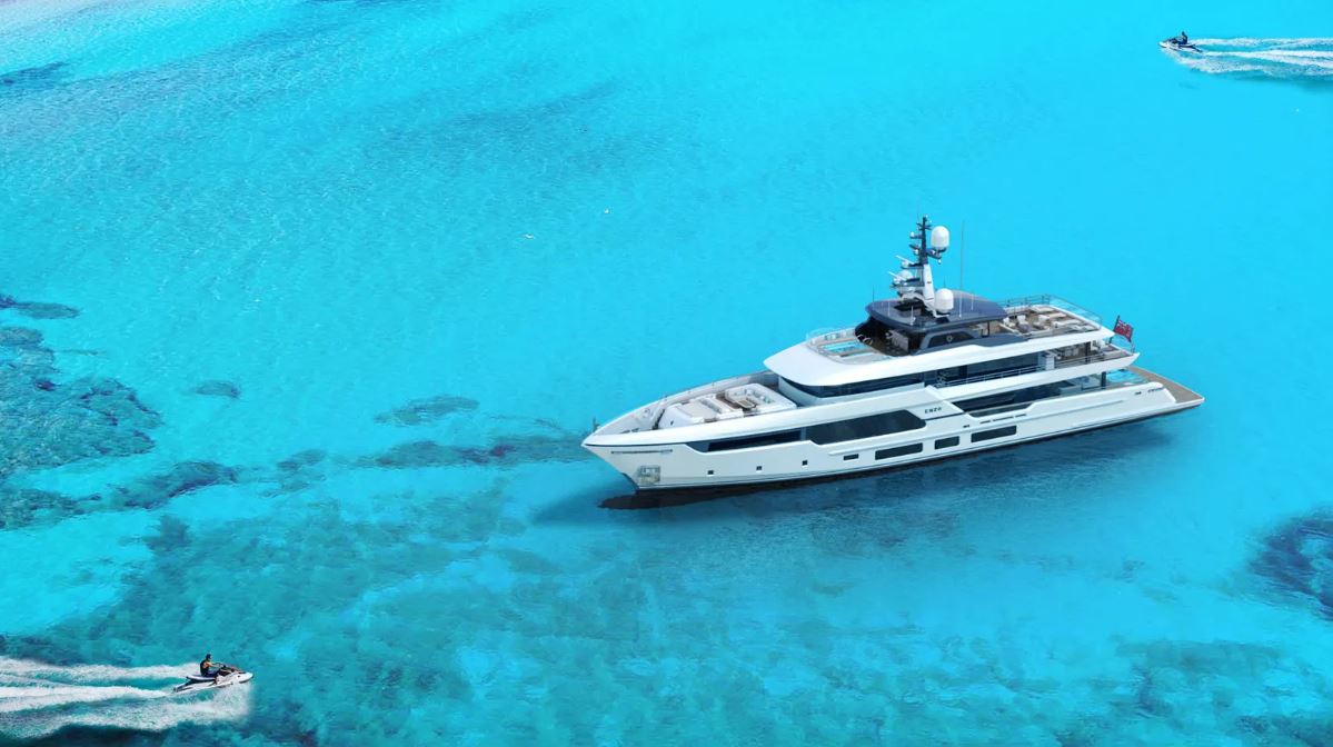 Siman Yachts ve Horacio Bozzo, 50 metrelik süperyat Enzo'yu tanıttı ...