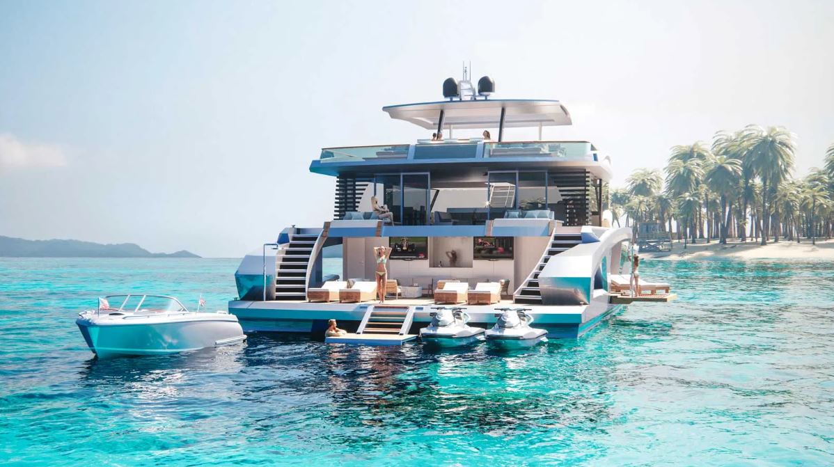 Lazzara Yachts 26 metrelik LPC 85 katamaranı tanıttı - Sailing Türkiye